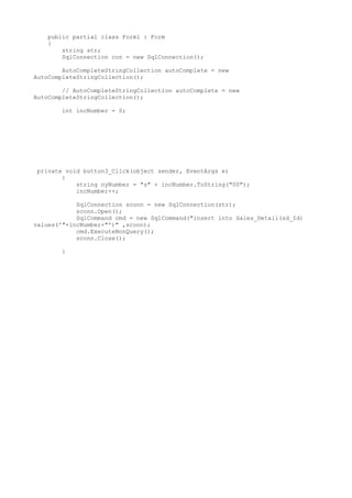 Auto increment number | TXT