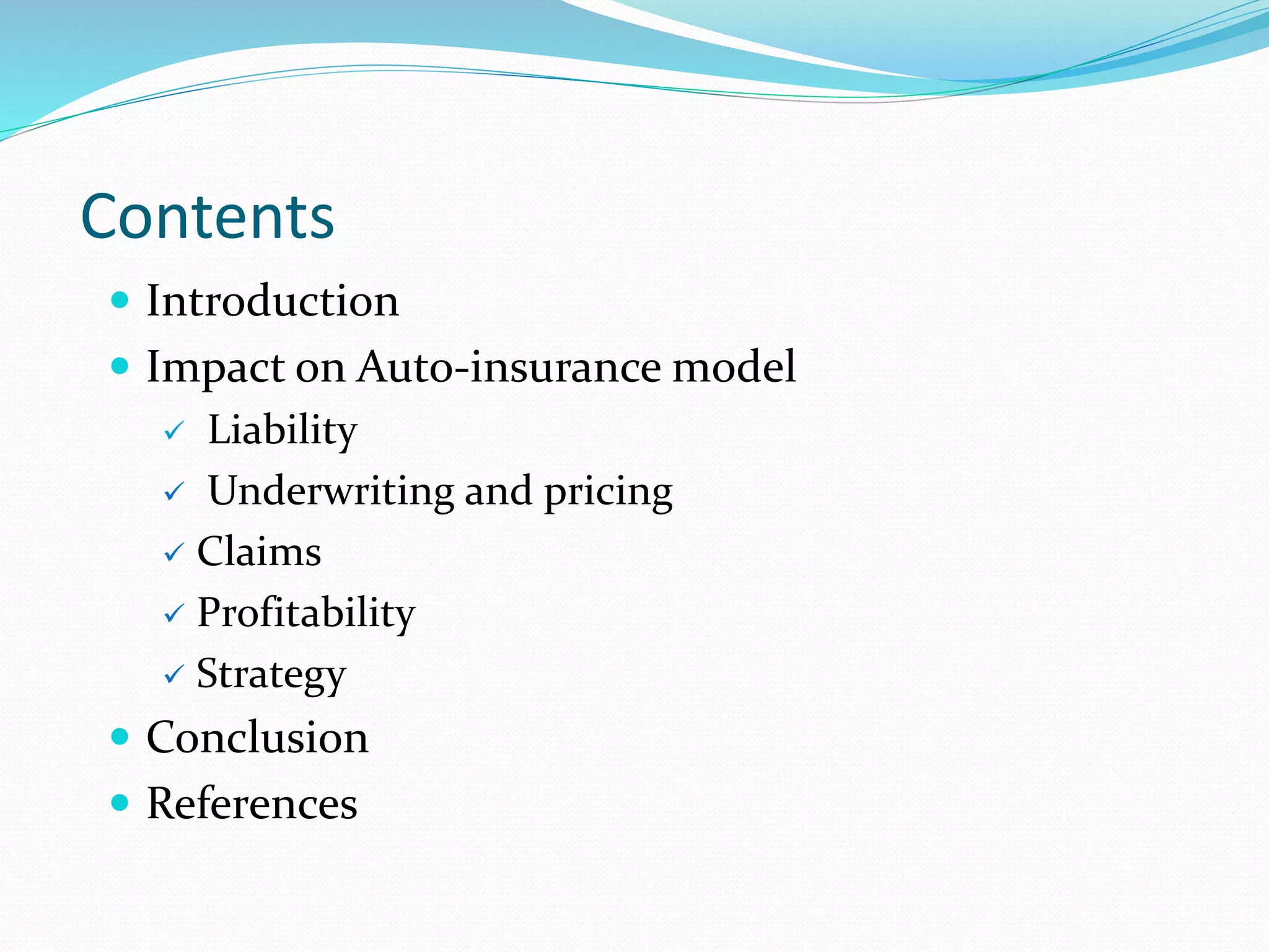 Auto-Insurance industry's collision with driverless cars | PPT