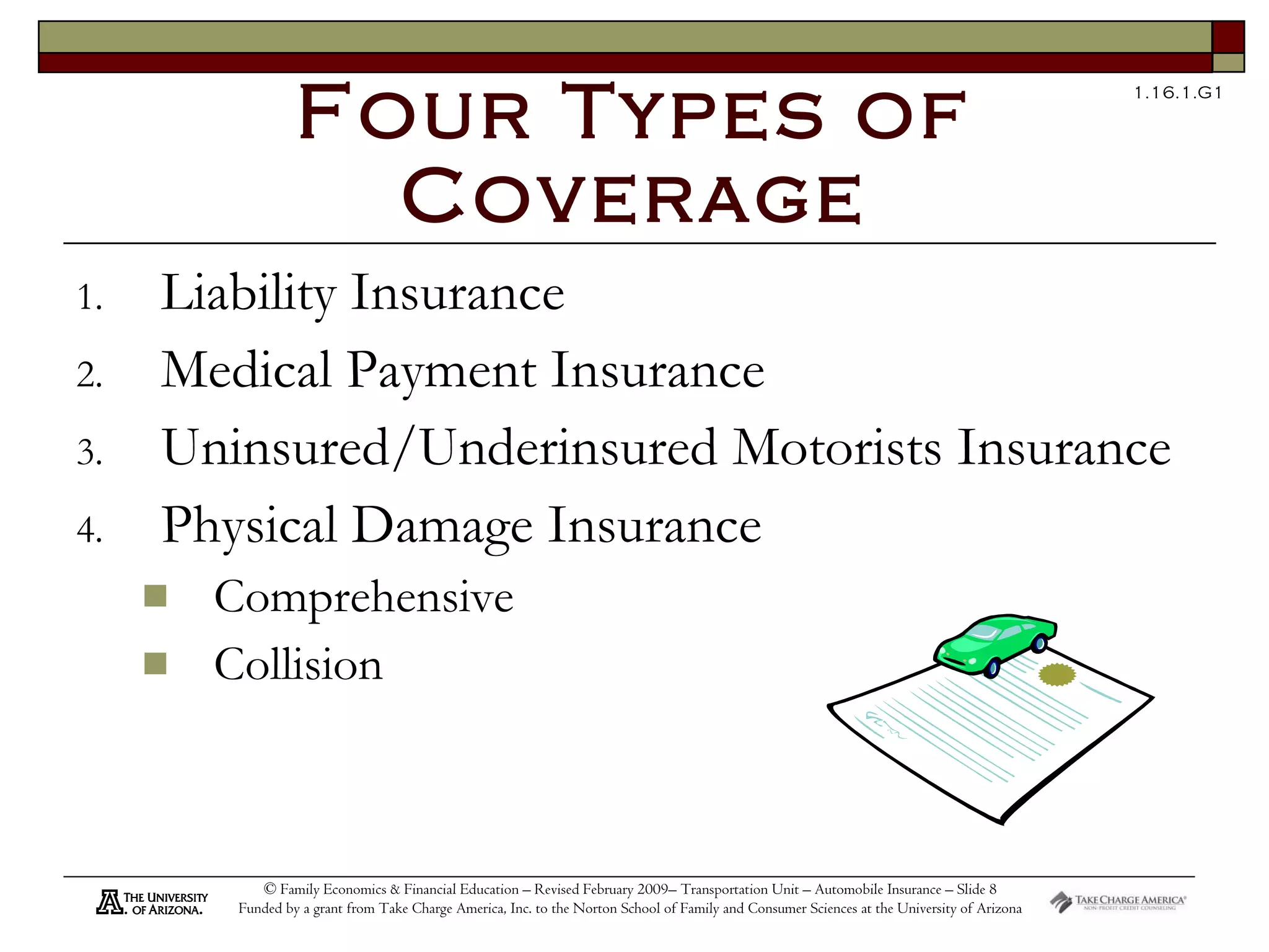 Auto insurance powerpoint_presentation | PPT