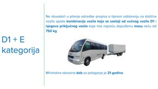 Autoškola - kategorije vozila | PPTX