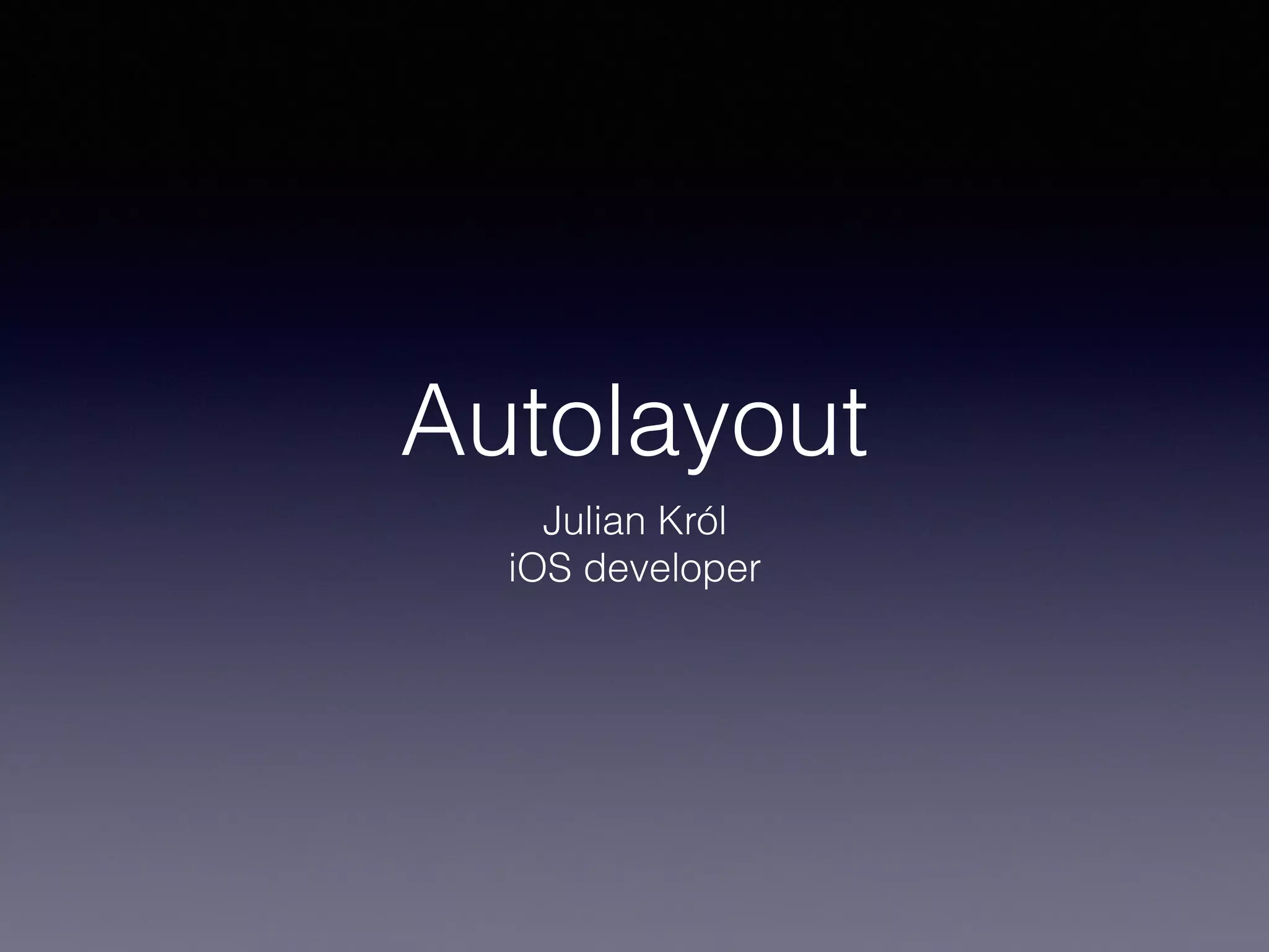 Auto Layout | PDF