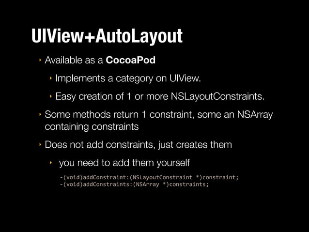 Autolayout primer | PDF
