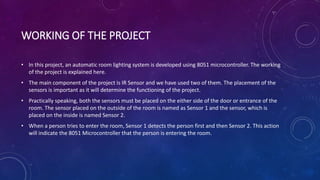 Auto Room Lighting System | PPTX