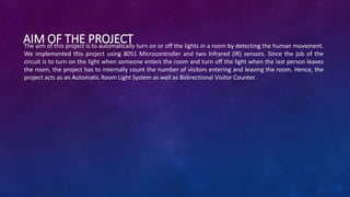 Auto Room Lighting System | PPTX