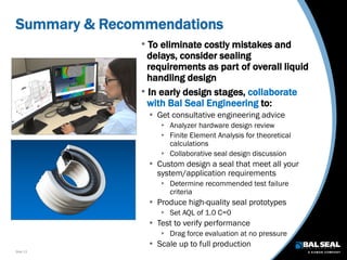 Selecting Seals for Better Pipettors | PPT