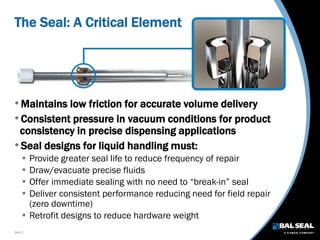 Selecting Seals for Better Pipettors | PDF