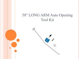 Auto Locksmith Tool Kit | PPT | Free Download