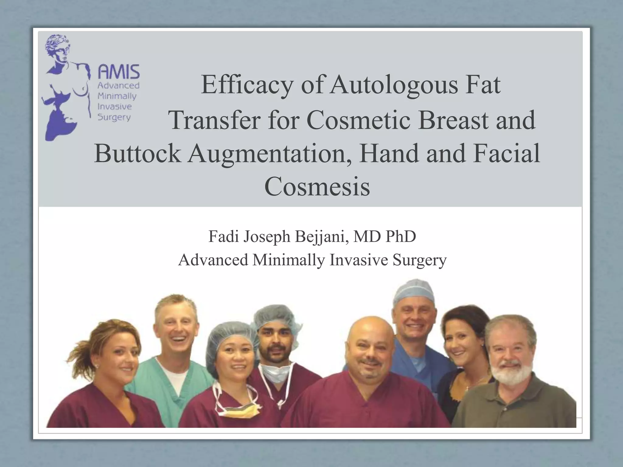 Autologous fat transfer | PPT