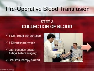 Autologous transfusion & its types | PPTX