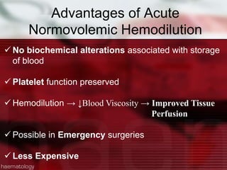 Autologous transfusion & its types | PPTX