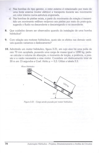 Automação Hidraulica Projetos, Dimensionamento e Análise De Circuitos ...