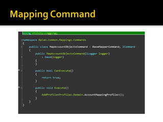 Automapper + cavity | PPTX
