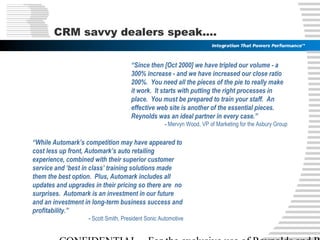 Automark approach presentation | PPT