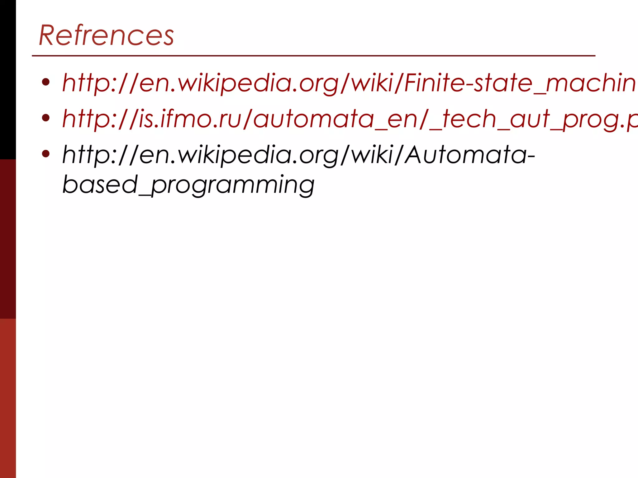Automata Based Programming Ppt 