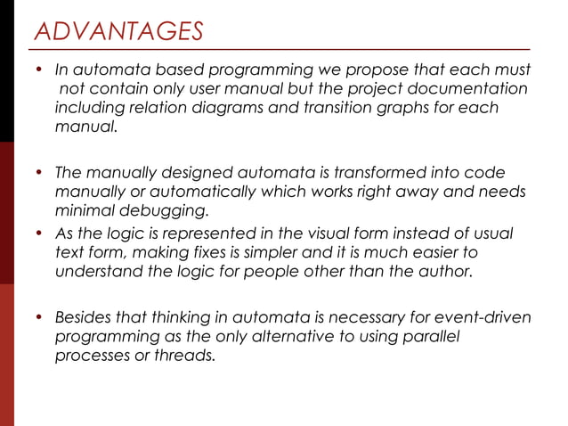 Automata based-programming | PPT
