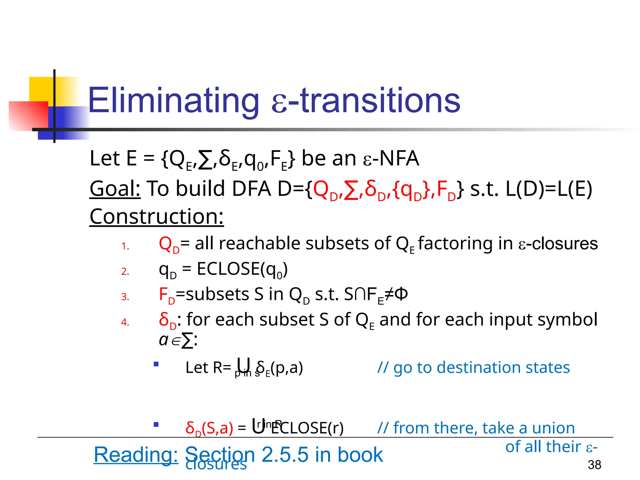 AUTOMATA THEORY AUTOMATA THEORYAutomata3Chapter2.pptx | Programming Languages | Computing