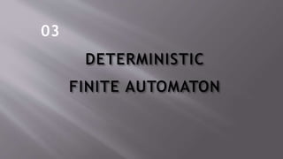 Automata based programming | PPTX