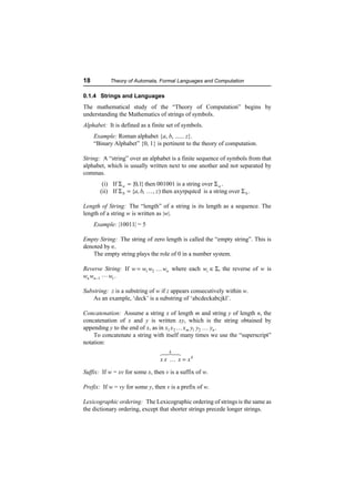 Automata languages and computation | PDF | Programming Languages | Computing