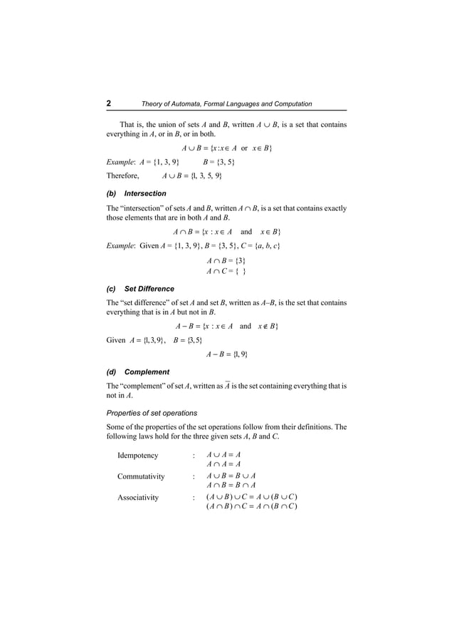 Automata languages and computation