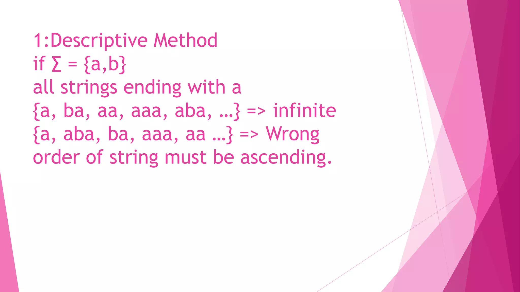 Nfa Non Deterministic Finite Automata By Mudasir Khushik Pptx
