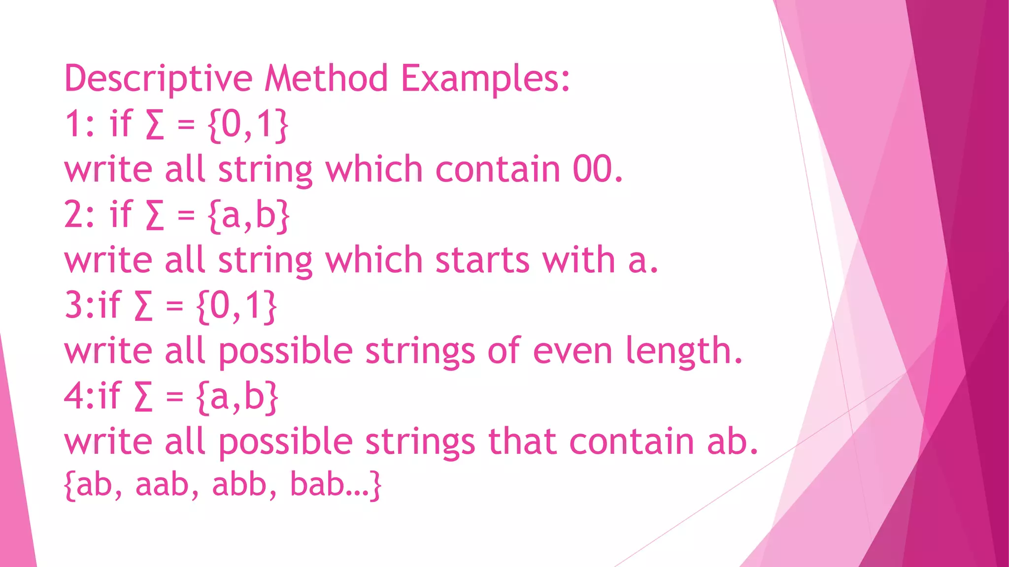 Nfa Non Deterministic Finite Automata By Mudasir Khushik Pptx Programming Languages Computing