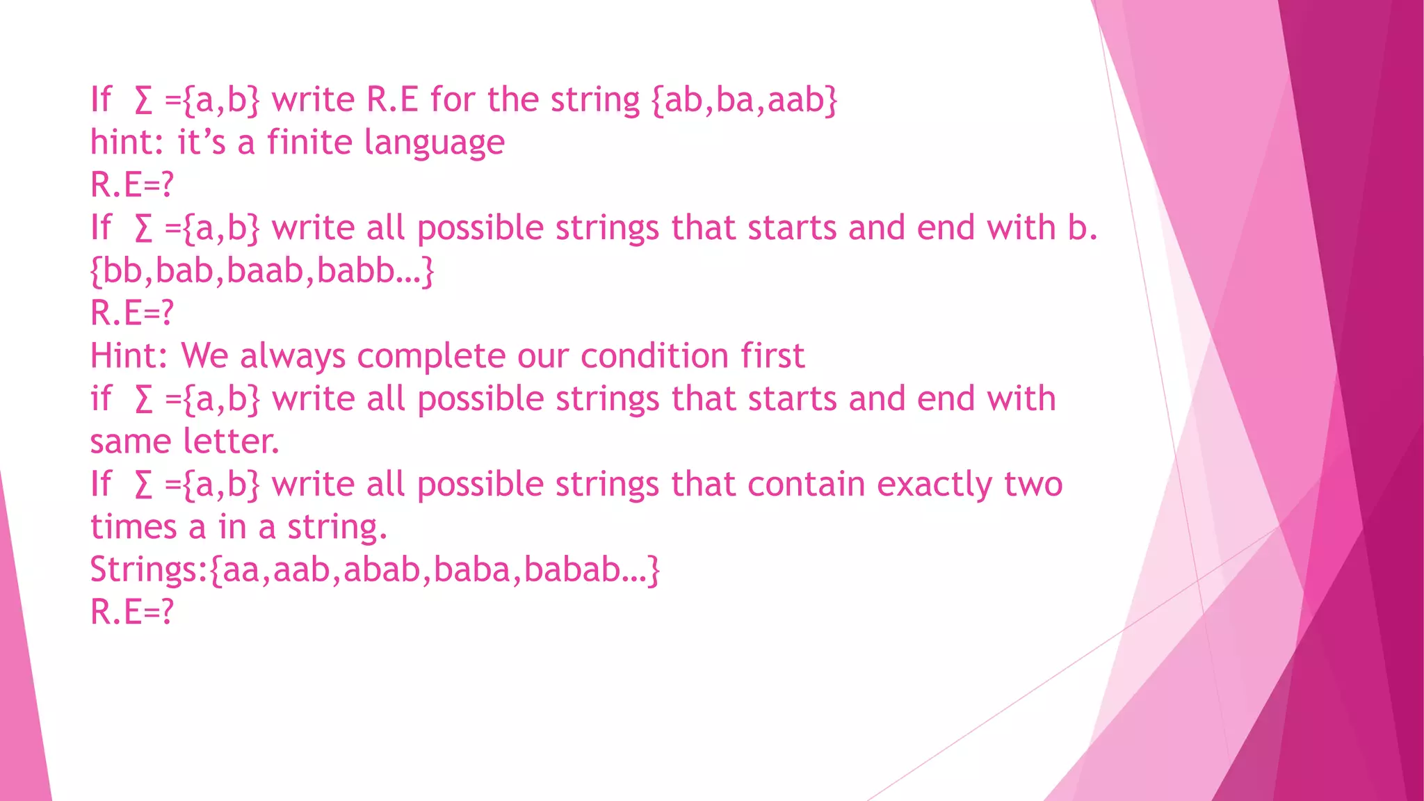 NFA Non Deterministic Finite Automata by Mudasir khushik | PPTX | Programming Languages | Computing