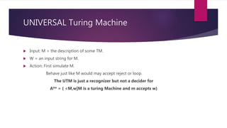 Automata presentation. | PPTX