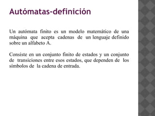 Automatas Infinitos | POT