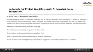 Automate AV Project Workflows with AI Agents & Zoho Integration.pdf