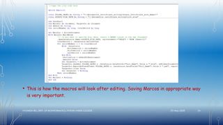 Automation of certificate writing (E-Certificate) | PPT