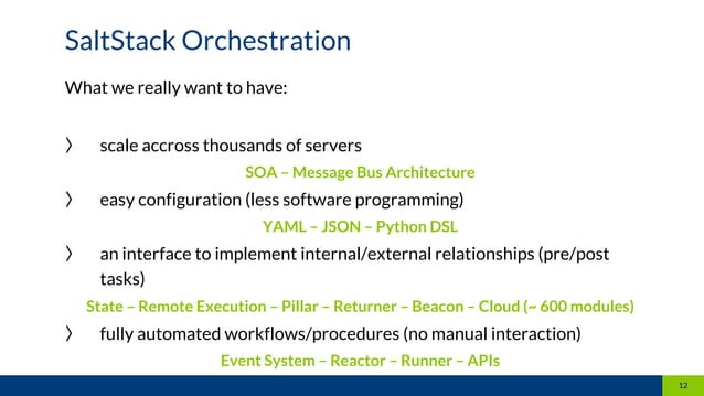 Automated Application Management with SaltStack | PDF