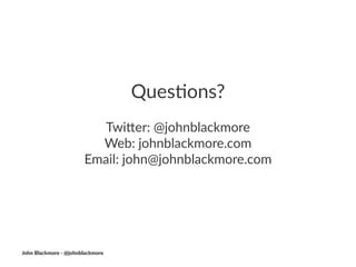 Automated deployments using envoy by John Blackmore | PDF