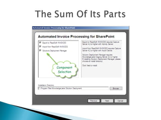 Automated Invoice Processing for SharePoint | PPT | Technology & Computing