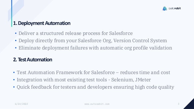Automated Release Management for Salesforce | PPT Automated Release Management for Salesforce | PPT