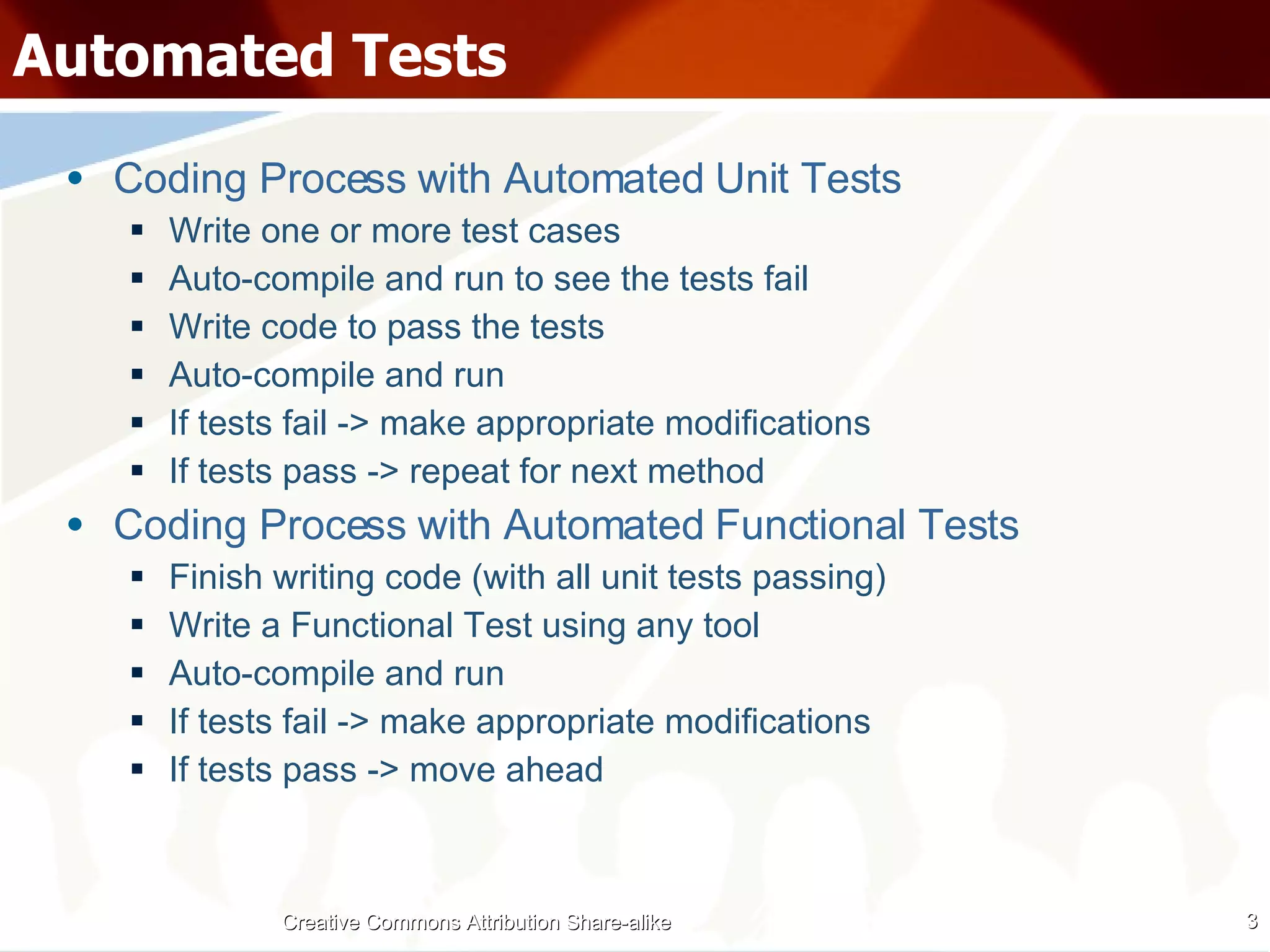 Automated Testing Vs Manual Testing Ppt