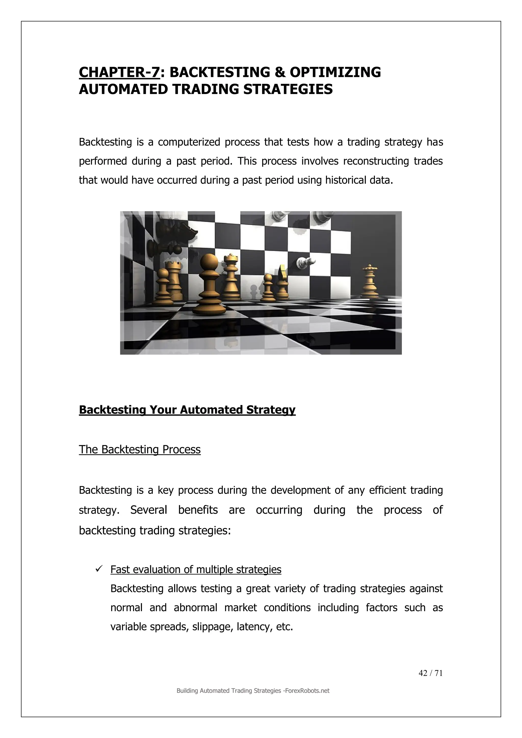 Building Automated Trading Strategies for Trading the Global Financial ...