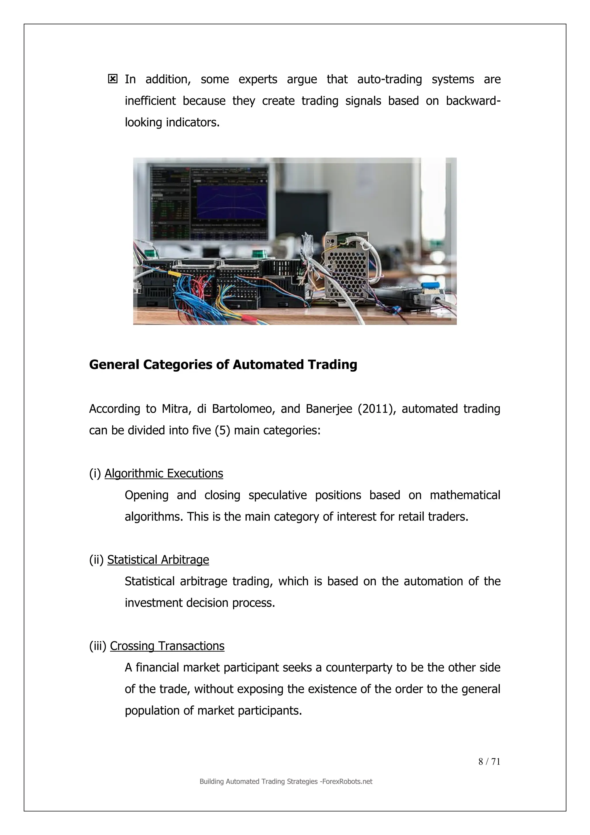 Building Automated Trading Strategies for Trading the Global Financial ...