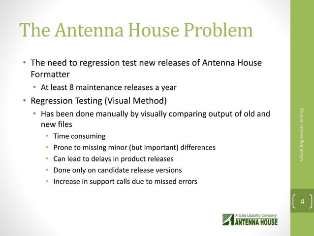 Automated Visual Regression Testing 1 Pptx Graphics Software Computer Software And