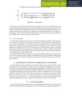Automated Air Load Planning | PDF