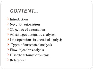 Automated analysis 112070804013 | PPT