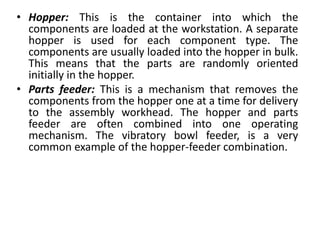 Automated assembly systems | PPTX