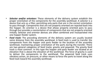 Automated assembly systems | PPTX