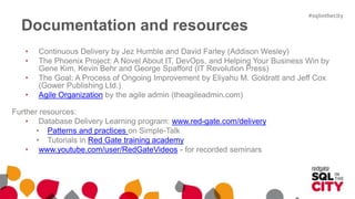 Automate Database Deployment - SQL In The City Workshop | PPT