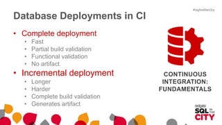 Automate Database Deployment - SQL In The City Workshop | PPT