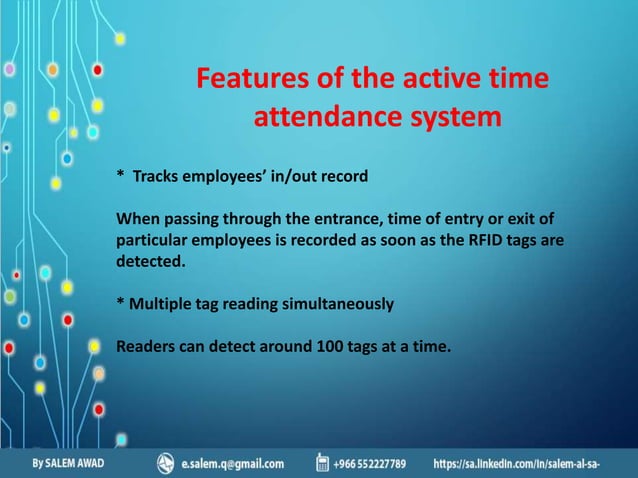 Automated attendance monitoring system | PPTX | Technology & Computing