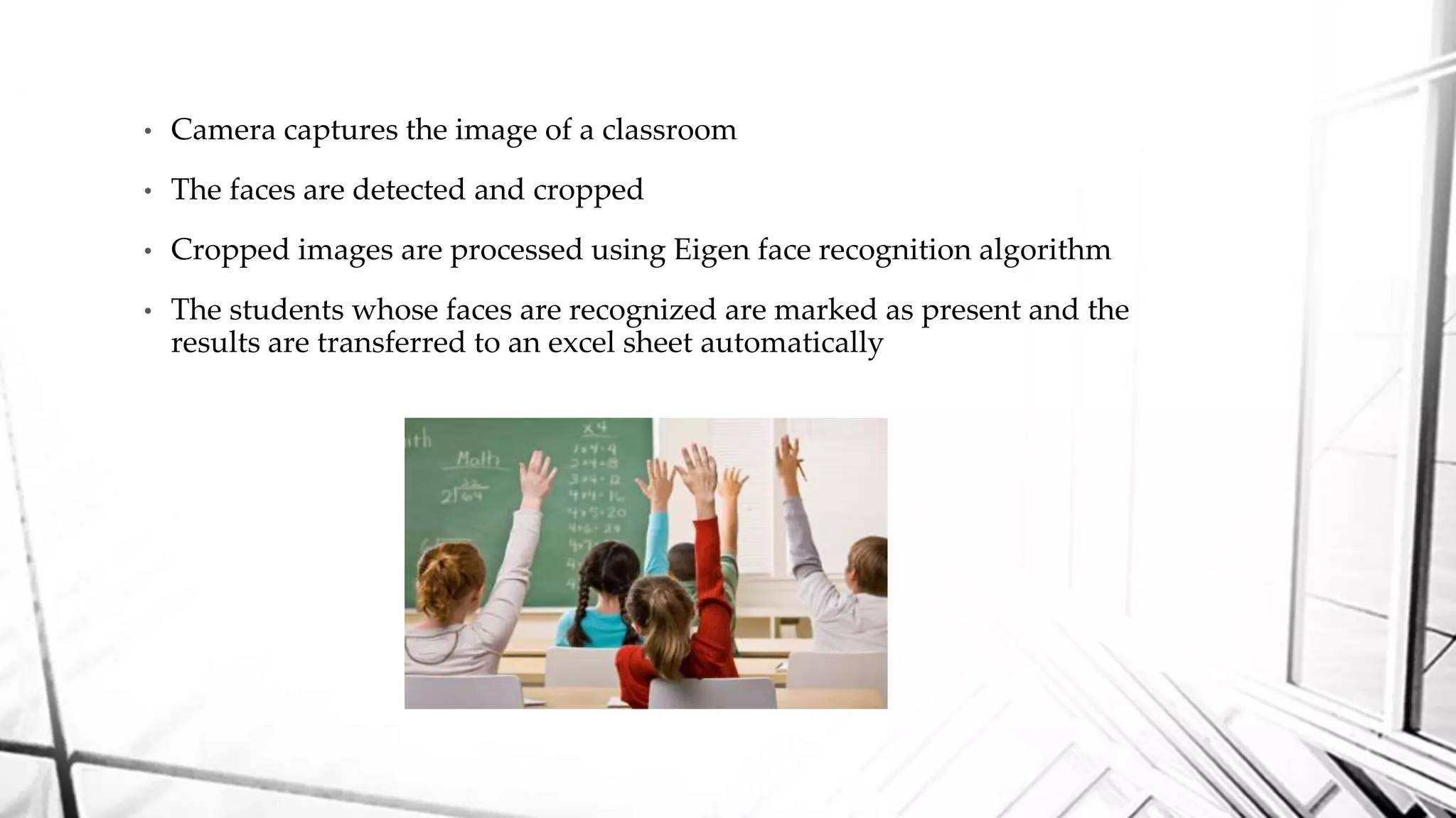 Automated attendance system based on facial recognition | PPTX