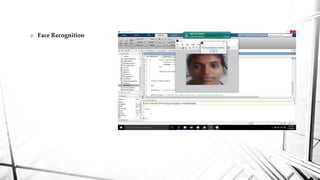 Automated attendance system based on facial recognition | PPTX