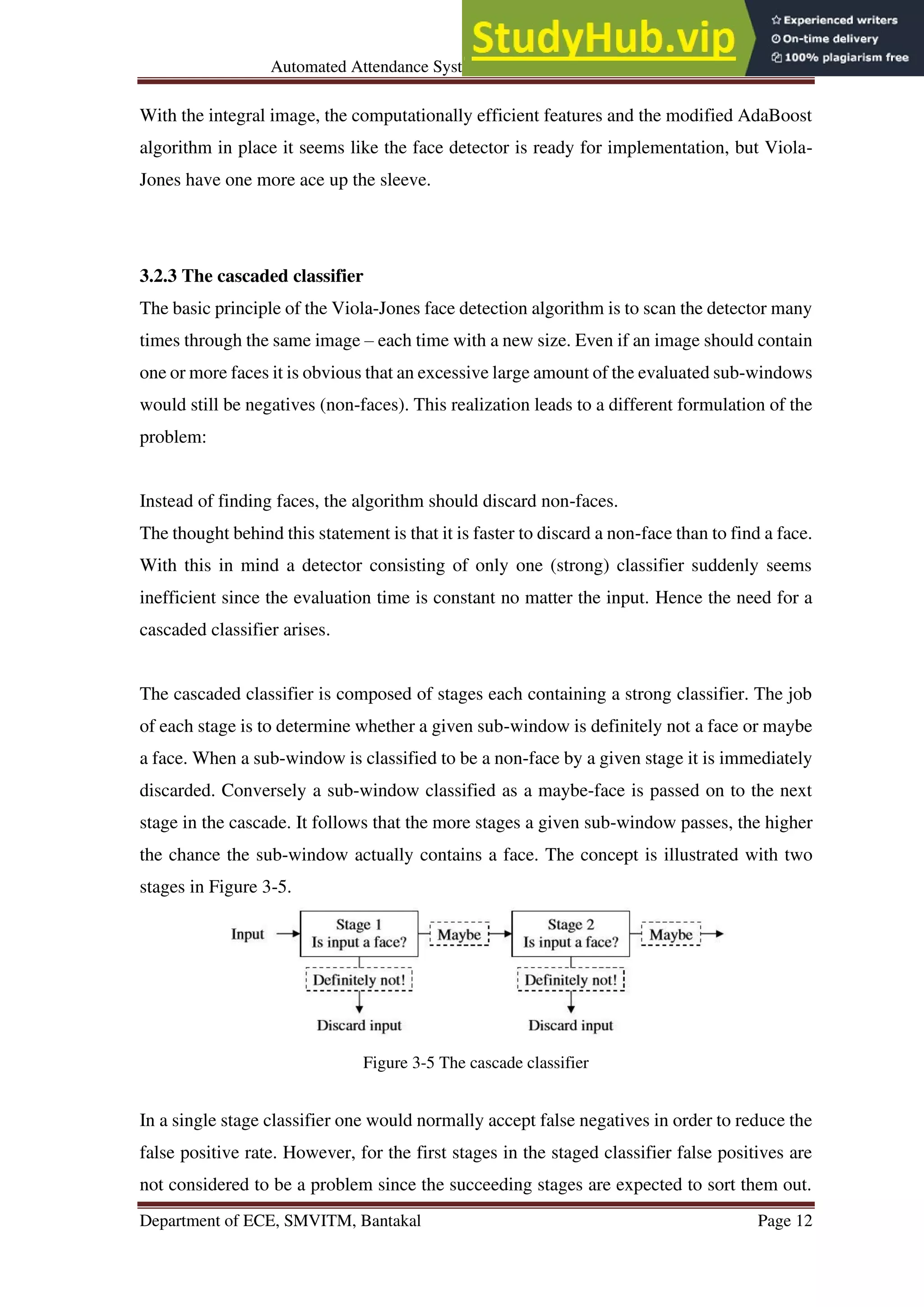 Automated Attendance System Based On Facial Recognition Pdf