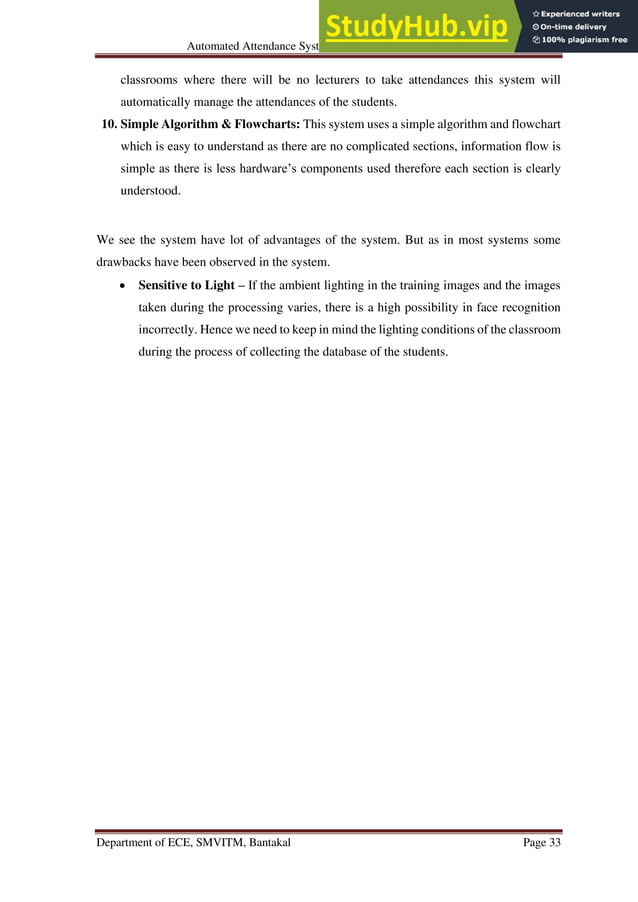 Automated Attendance System Based On Facial Recognition | PDF