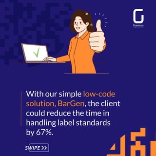 Automated Barcode Generation System in Manufacturing | PDF